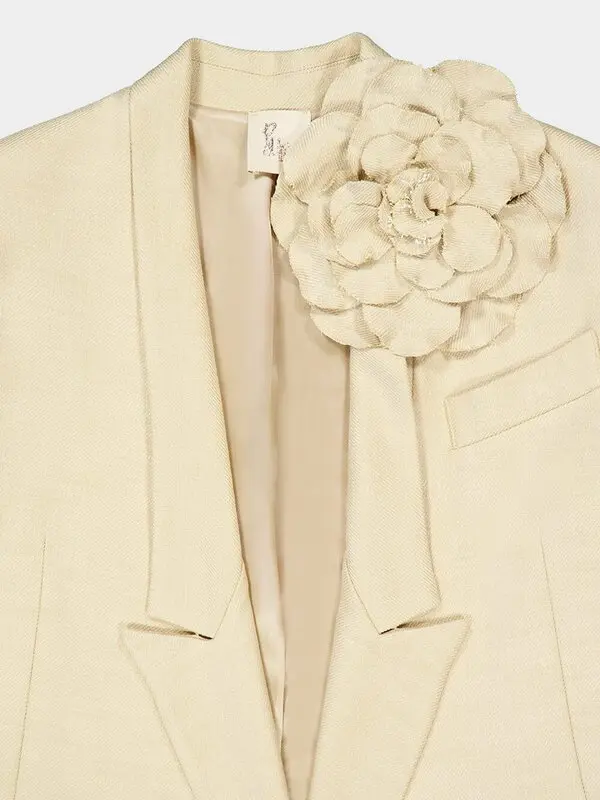 PAULA Frida Deconstructed Twill Blazer