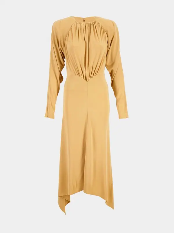 Stella McCartney Maxi Viscose Crepe Dress