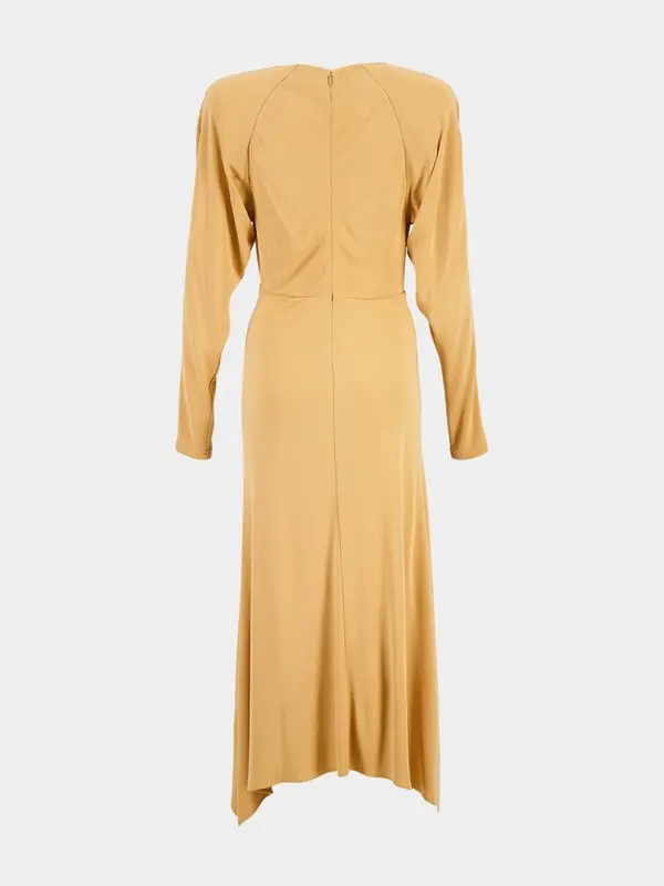 Stella McCartney Maxi Viscose Crepe Dress
