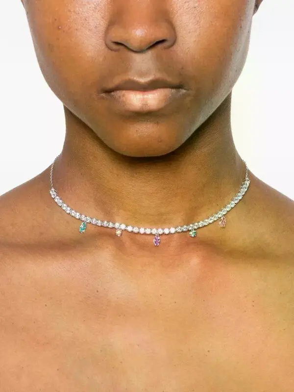 SWAROVSKI Tennis Necklace - Silver