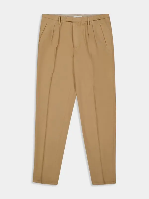 Boglioli Virgin Wool 2-pleat Trousers