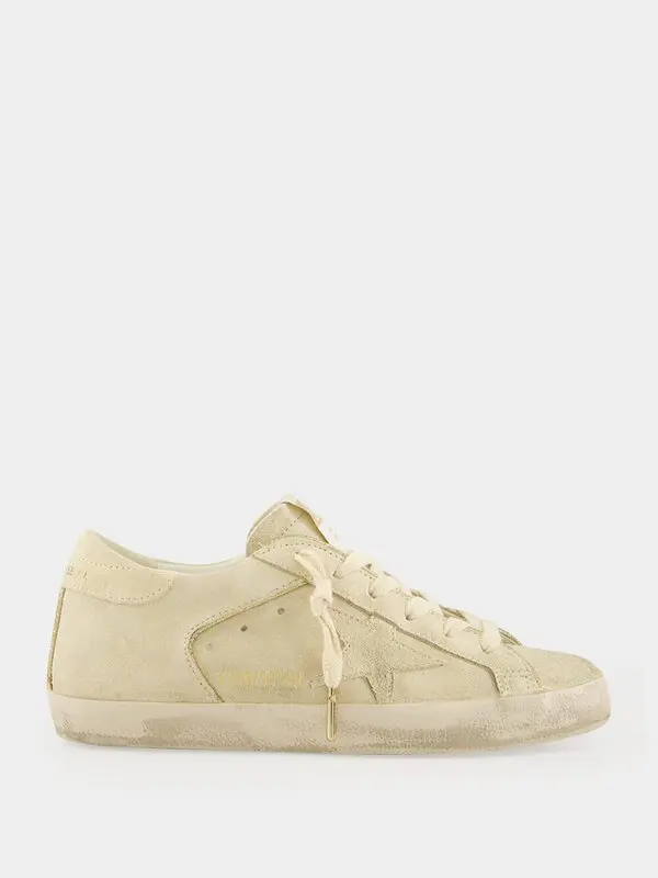 GOLDEN GOOSE Superstar Sneakers With Glitter