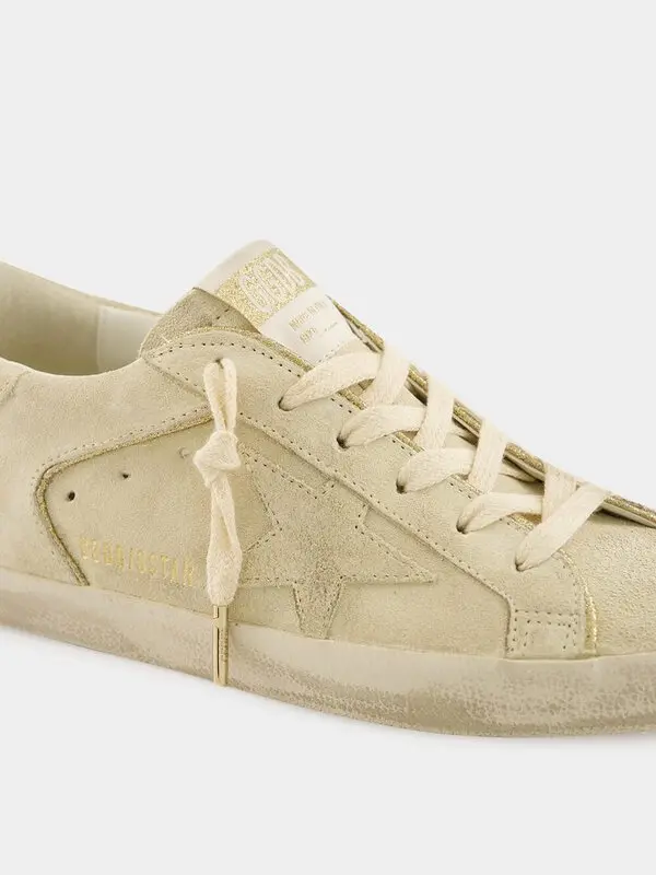 GOLDEN GOOSE Superstar Sneakers With Glitter