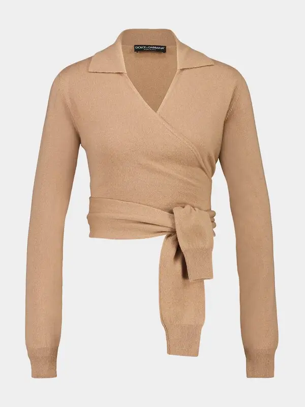 Dolce & Gabbana Cashmere Wrap Cardigan