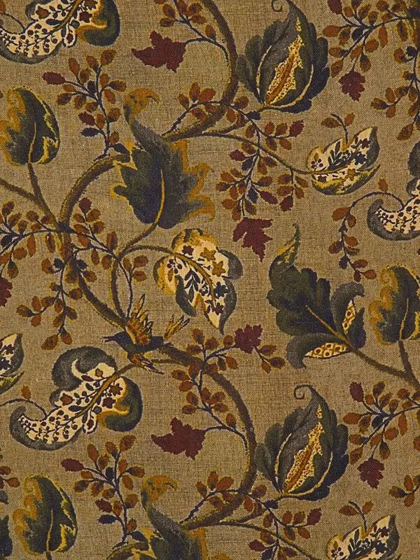 THE HOUSE OF LYRIA Sollievo Patterned Linen Tablecloth - Beige