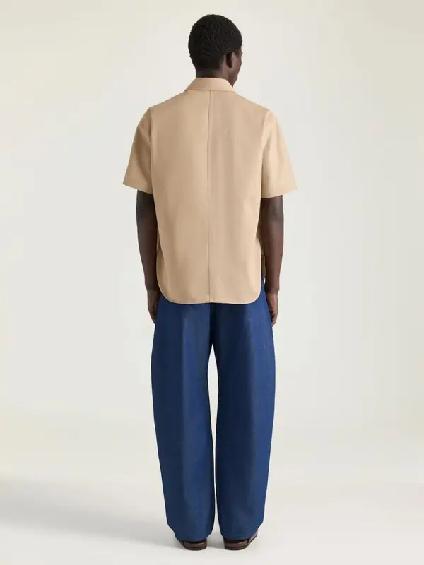Givenchy Cotton Short-sleeved Shirt - Beige