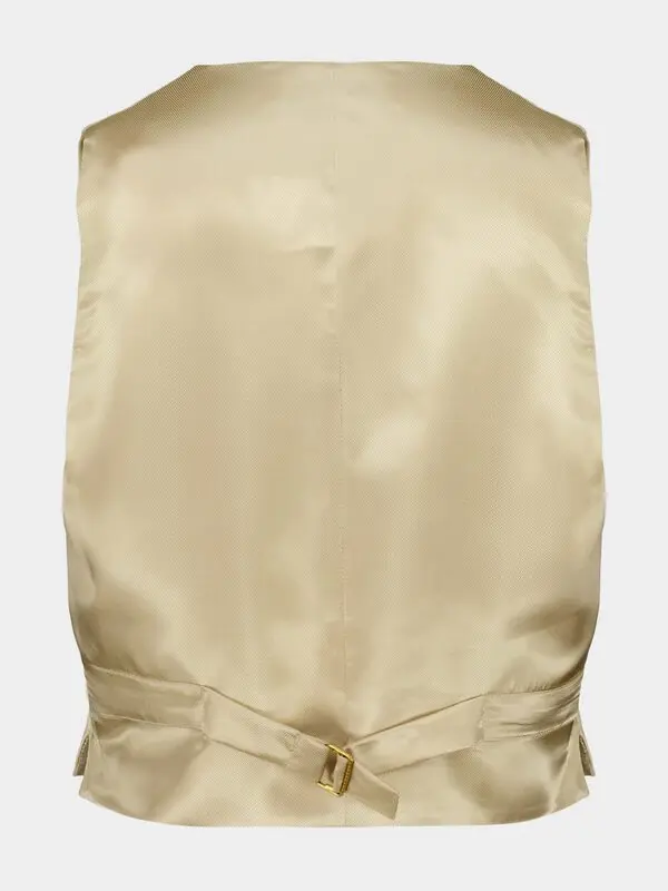Zimmermann Hypnotic Wool Vest - Cream