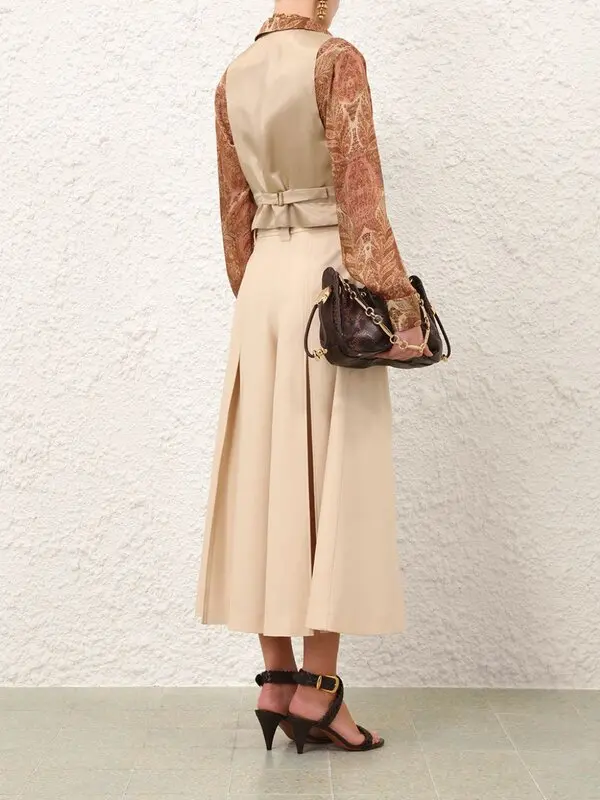 Zimmermann Hypnotic Wool Vest - Cream
