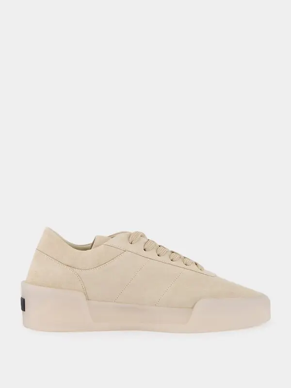 Fear Of God Aerobic Low Suede Sneakers - Beige