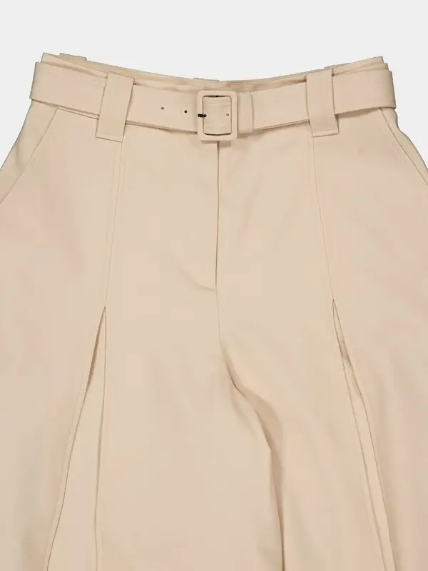 Zimmermann Hypnotic Wool Culottes - Cream