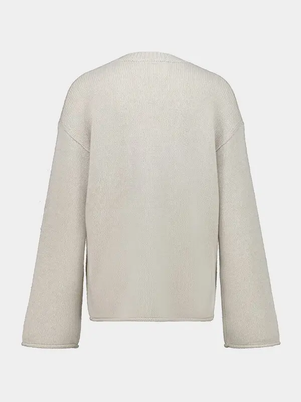 LISA YANG Kristy Cashmere Sweater - Beige