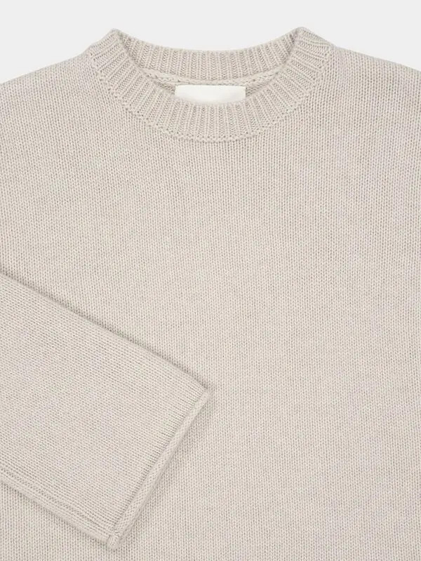 LISA YANG Kristy Cashmere Sweater - Beige