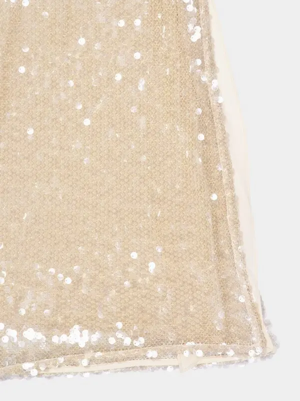 Altuzarra Sequin-embellished Linnei Maxi Skirt - Beige
