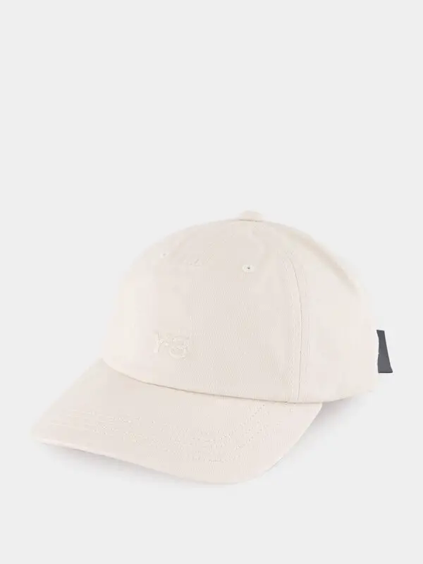Y3 Dad Cotton Cap - Beige