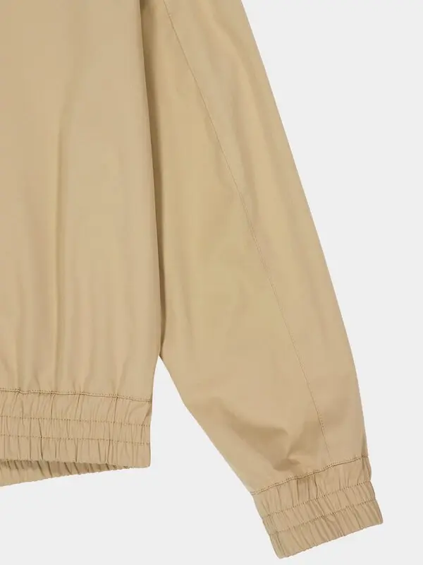 Balmain Cotton Canvas Bomber Jacket - Beige