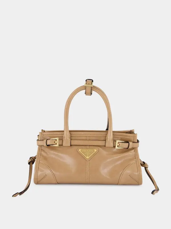 Prada Bonnie Mini Leather Handbag