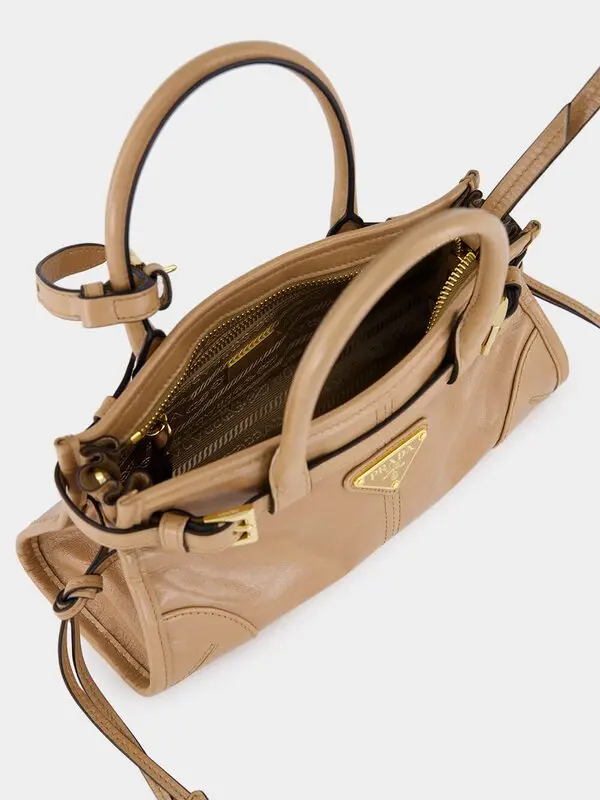 Prada Bonnie Mini Leather Handbag