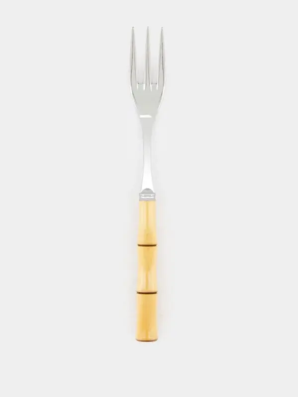 CAPDECO Byblos Bamboo Serving Fork - Brown