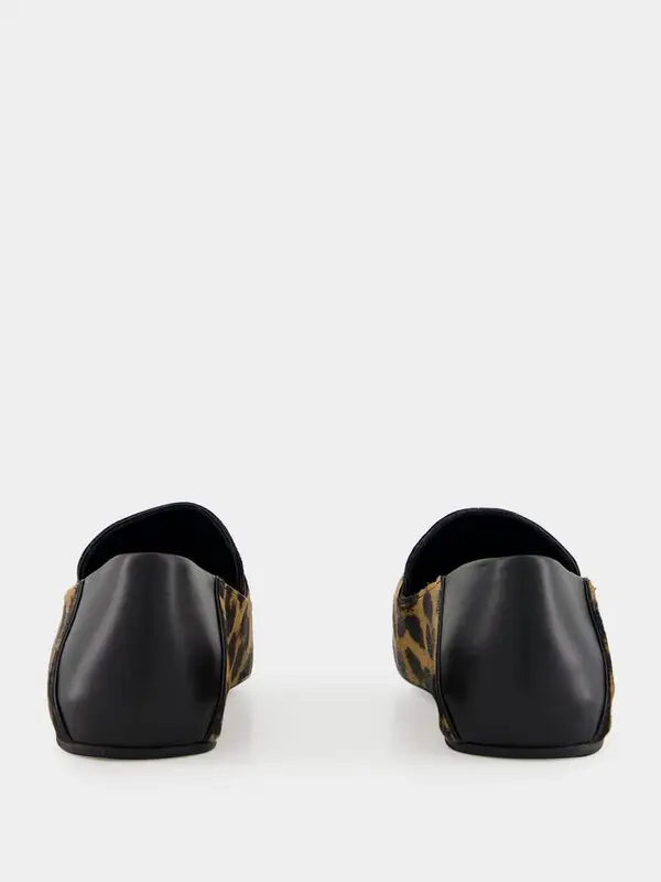 FERRAGAMO Elaine Leopard-print Loafers - Animal Print