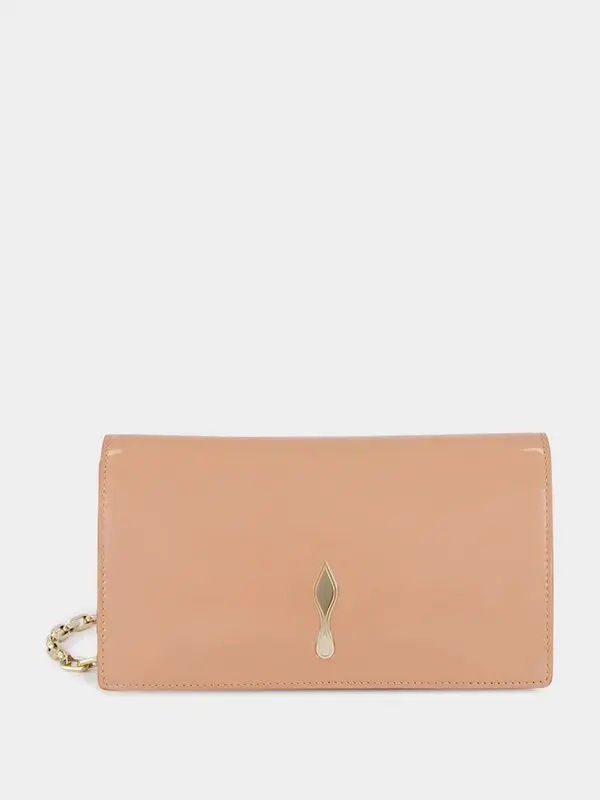 CHRISTIAN LOUBOUTIN Bettina Clutch - Beige