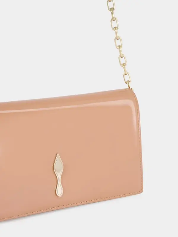 CHRISTIAN LOUBOUTIN Bettina Clutch - Beige