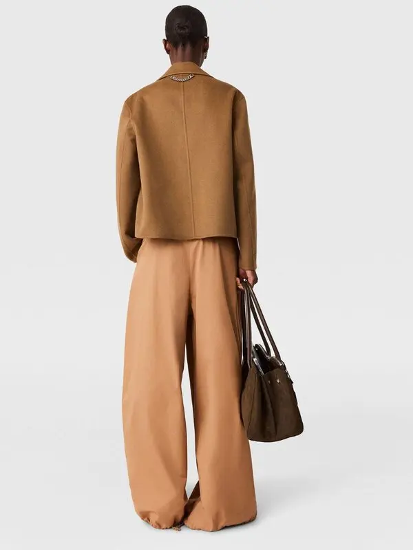 Stella McCartney Organic Cotton Wide-leg Cargo Trousers