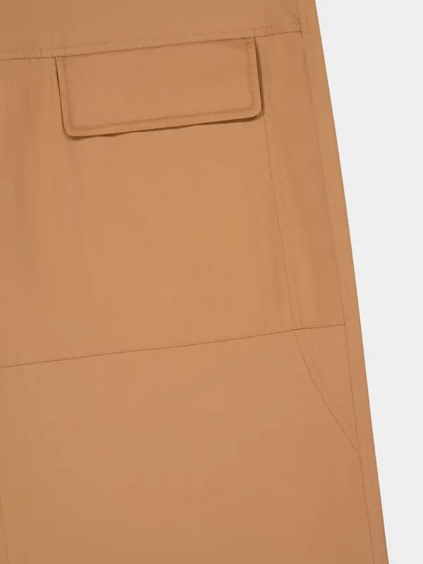Stella McCartney Organic Cotton Wide-leg Cargo Trousers