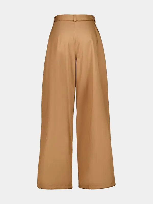 Stella McCartney Organic Cotton Wide-leg Cargo Trousers
