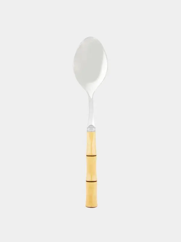 CAPDECO Byblos Bamboo Serving Spoon By - Brown