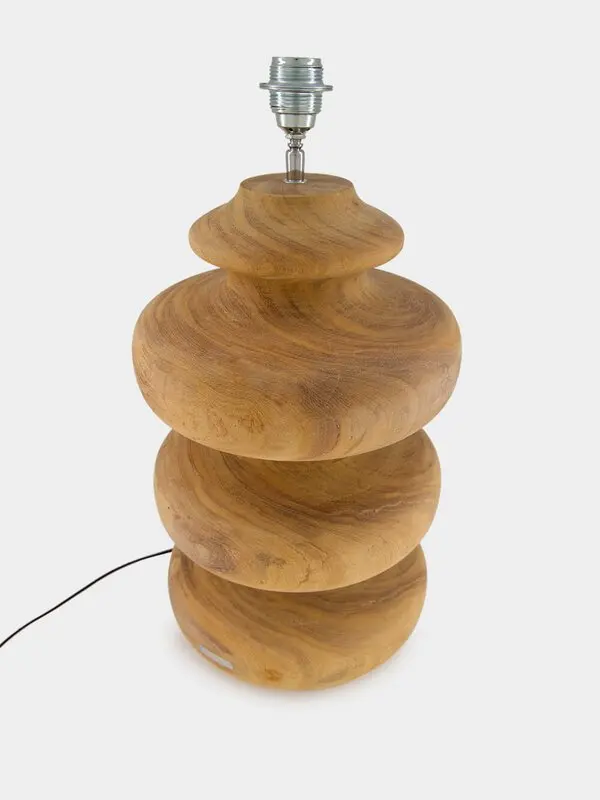 POLSPOTTEN Tree Times Wooden Lamp Base