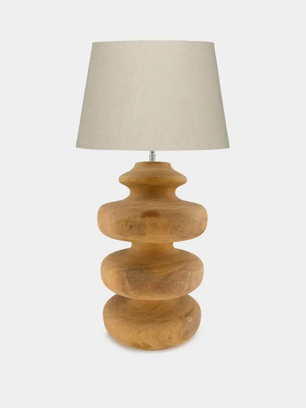 POLSPOTTEN Tree Times Wooden Lamp Base - Brown