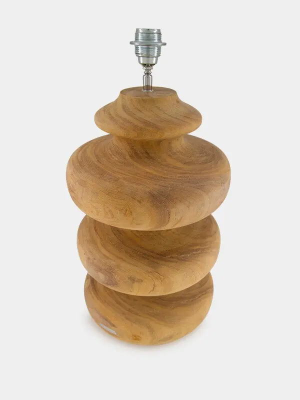 POLSPOTTEN Tree Times Wooden Lamp Base