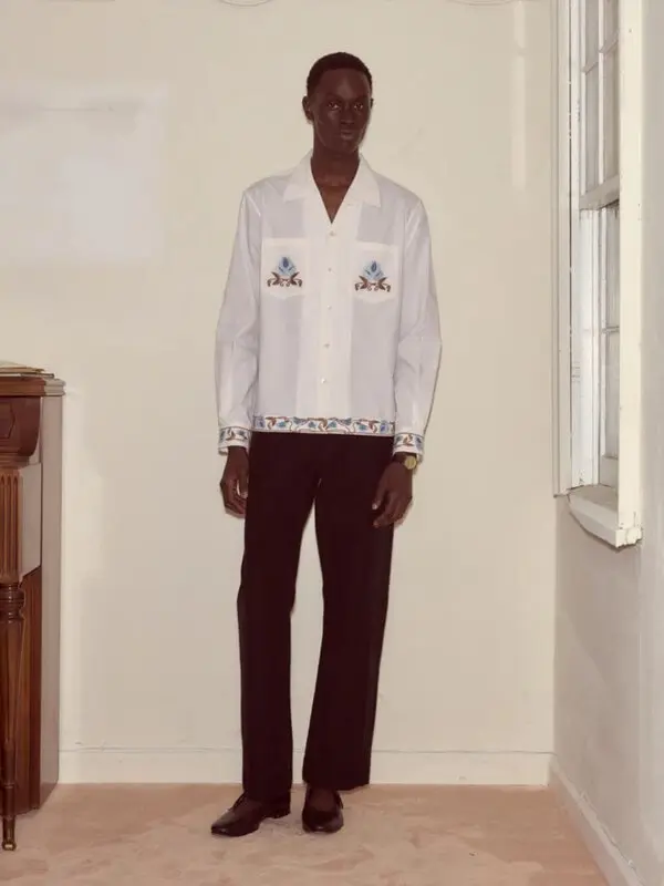 BODE Nouveau Vine Long Sleeve