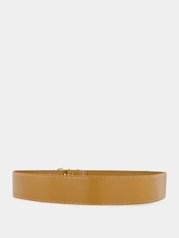FRAME Double-strap Leather Waist Belt