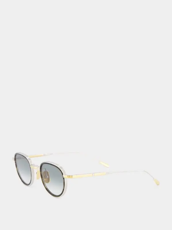 LUNETTERIE GÉNÉRALE Panache -plated Sunglasses