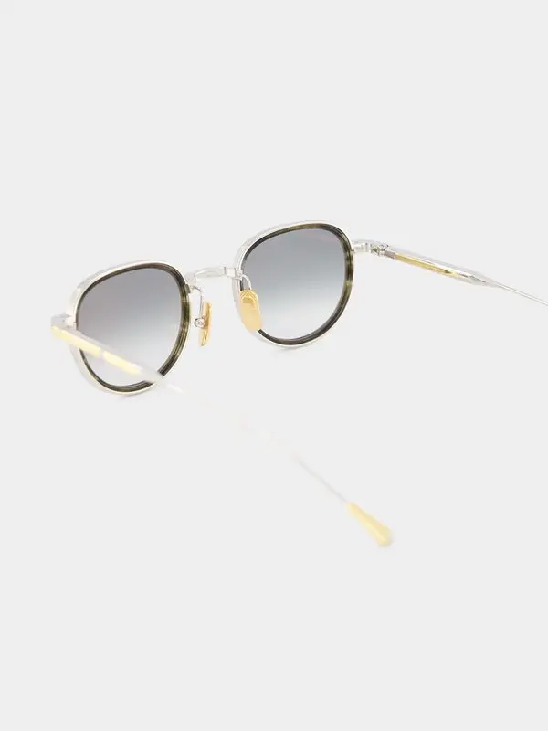 LUNETTERIE GÉNÉRALE Panache -plated Sunglasses