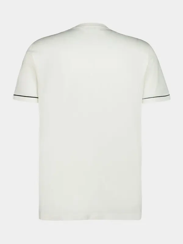 FERRAGAMO Mascarpone Gancini T-shirt - Cream
