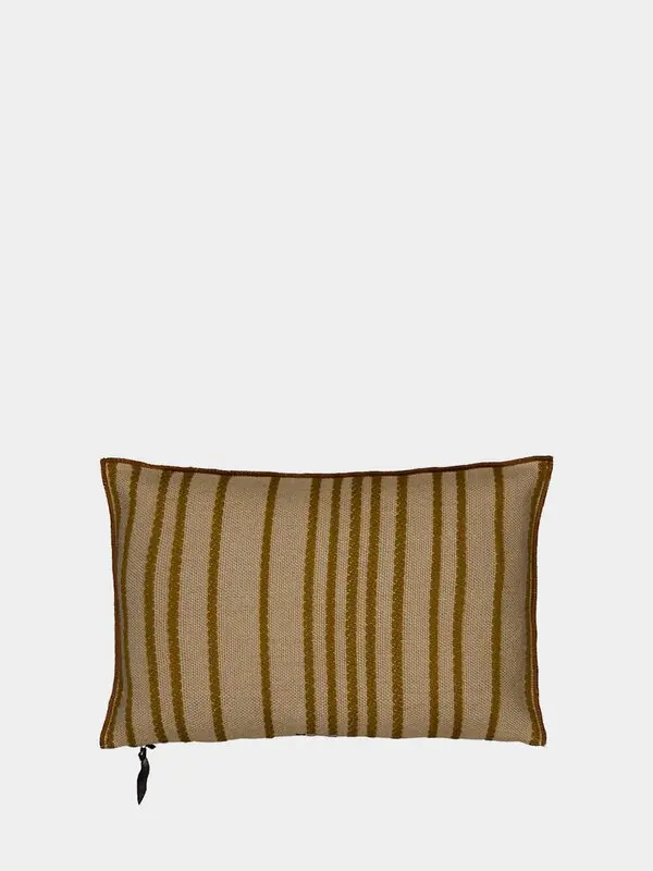 Maison De Vacances Embroidered Myre Cushion - Brown