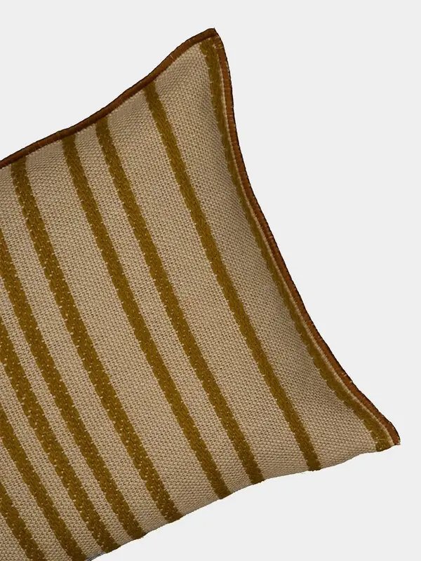 Maison De Vacances Embroidered Myre Cushion - Brown