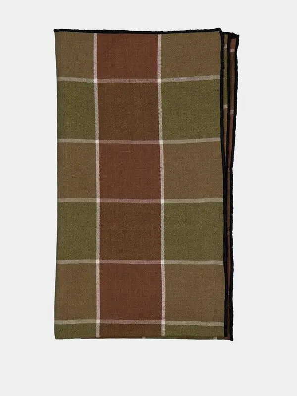 Maison De Vacances Mimi Nara Canvas Olive Kitchen Towel - Brown