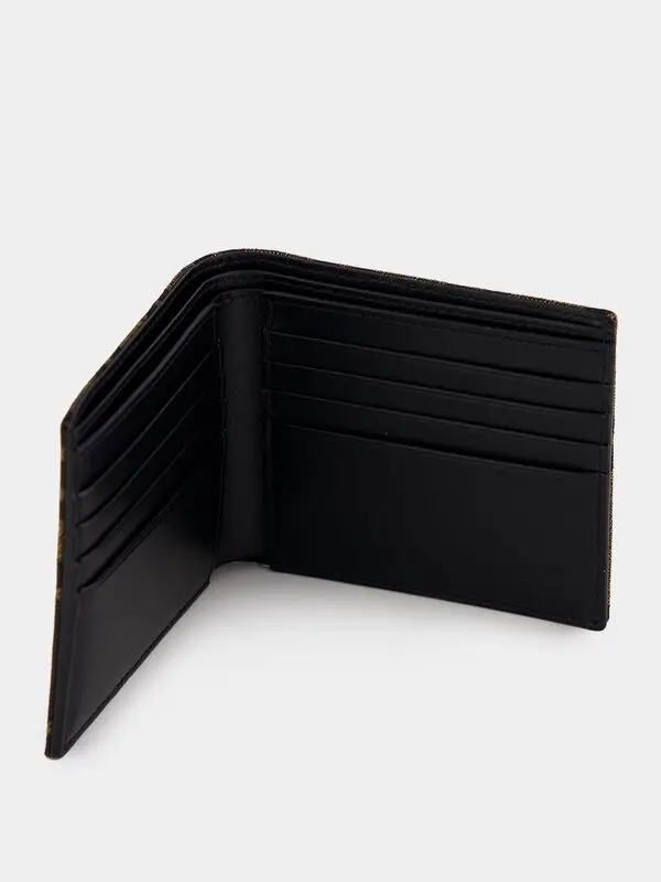 Fendi Ff Emblem Bi-fold Wallet