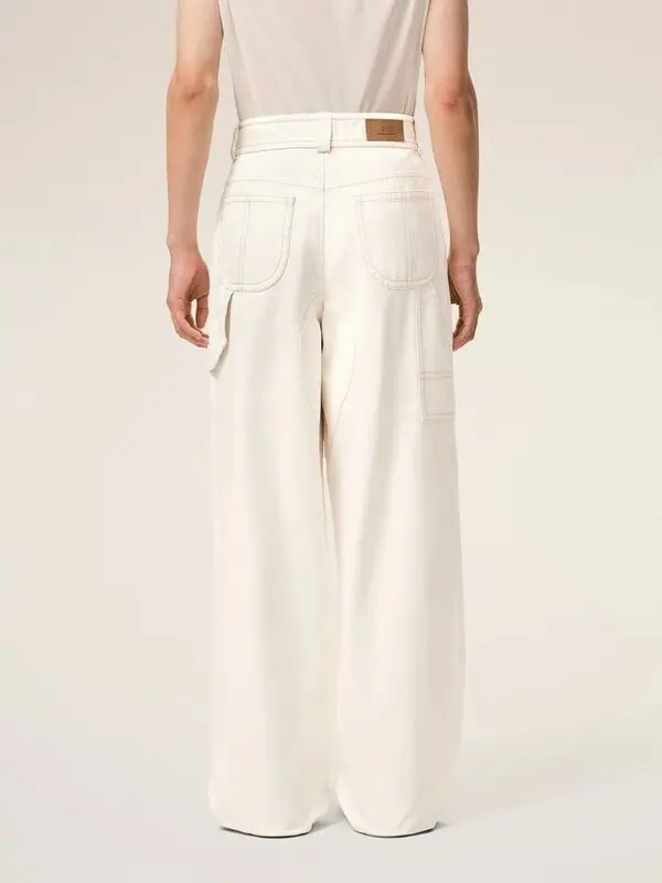 AMI Paris Cotton Worker Trousers