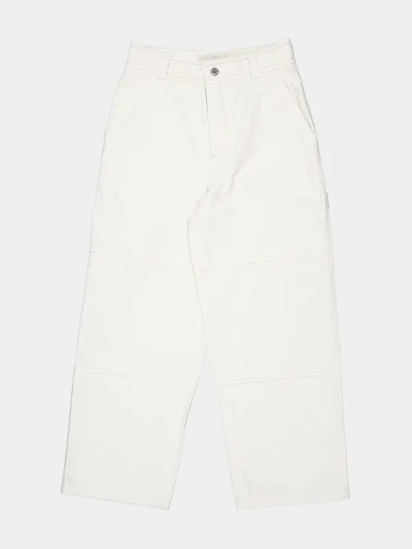 AMI Paris Cotton Worker Trousers