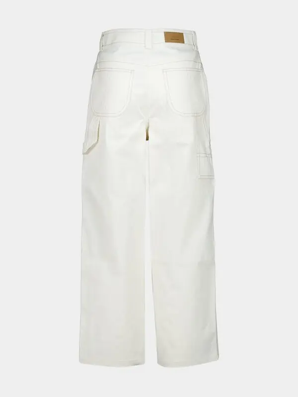AMI Paris Cotton Worker Trousers