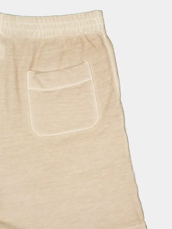 120% Lino Safari Soft Fleece Linen Shorts