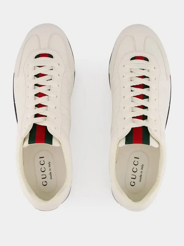 Gucci Calfskin Low-top Sneakers