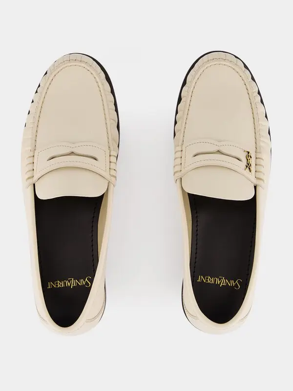 Saint Laurent Loafers With Cassandre