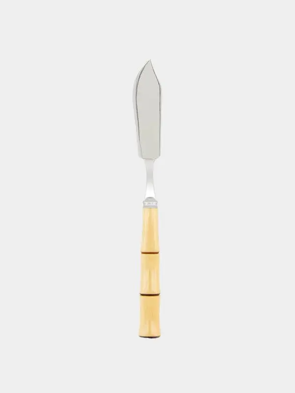 CAPDECO Byblos Bamboo Fish Knife - Brown
