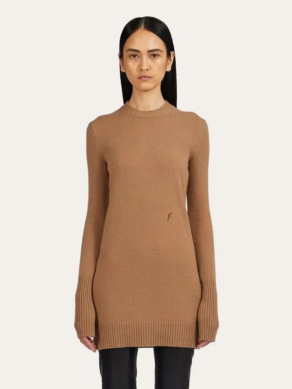 FERRAGAMO Cashmere Mini Dress