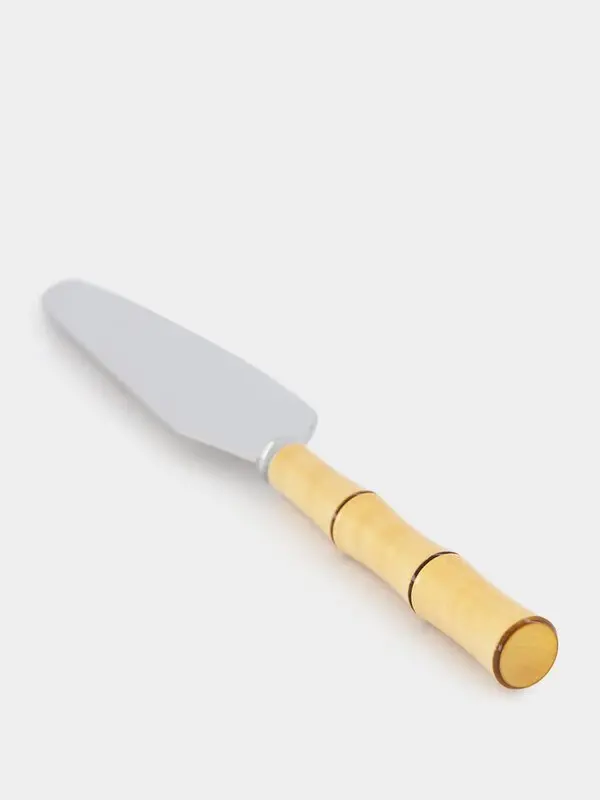 CAPDECO Byblos Bamboo Cutting Cake Server